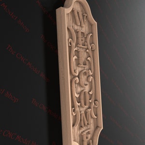 Welcome Sign, 3D Relief STL File for CNC Router Carving - Etsy