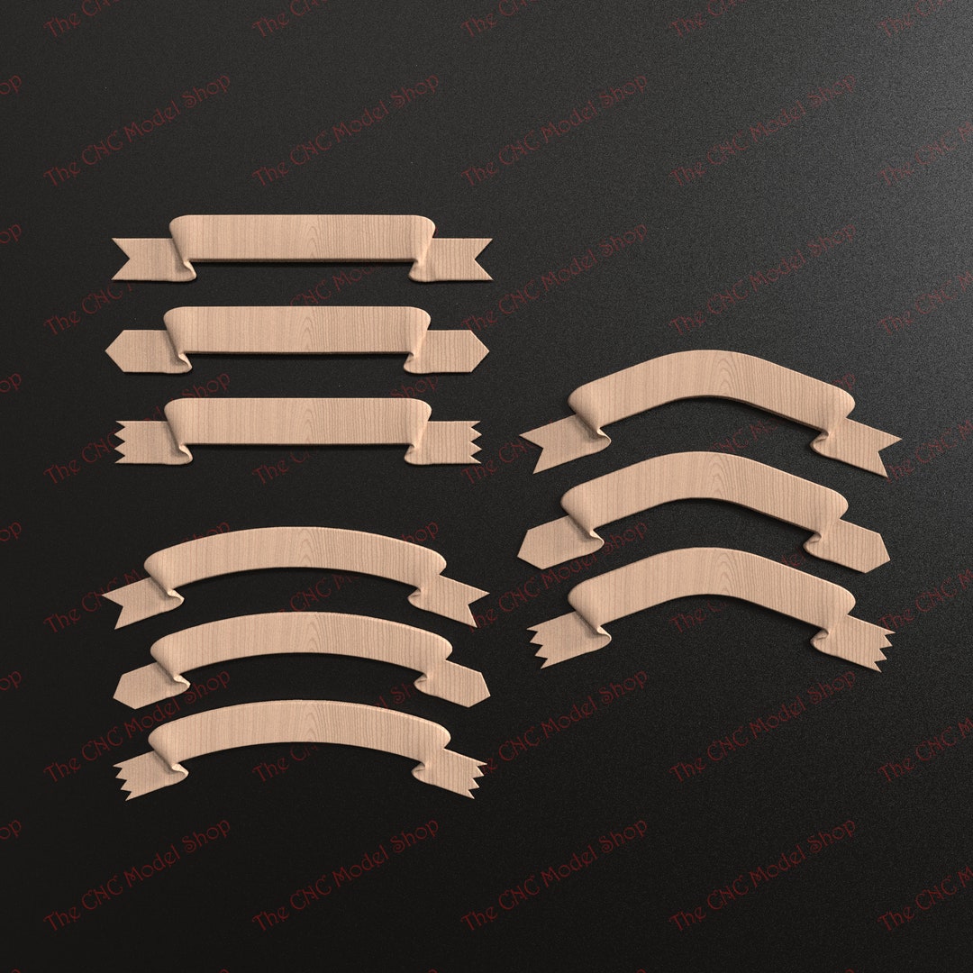 9 Pcs, 3D Relief STL Banner Pack # 1 - Etsy