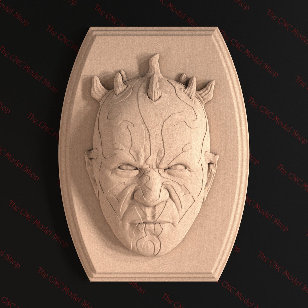 SW Heads-maul, 3d Relief STL File for Cnc Router Carving, Engraving - Etsy