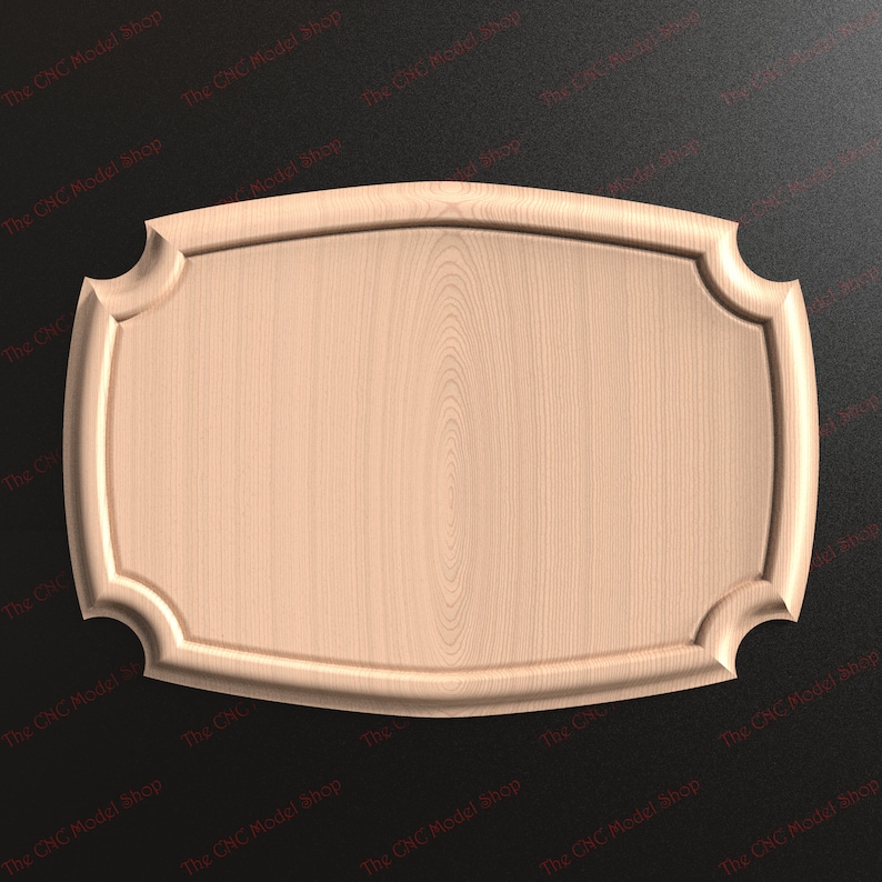 10 Pcs. 3D STL File of a Sign Frame Blank With Multiple Edge Profile ...