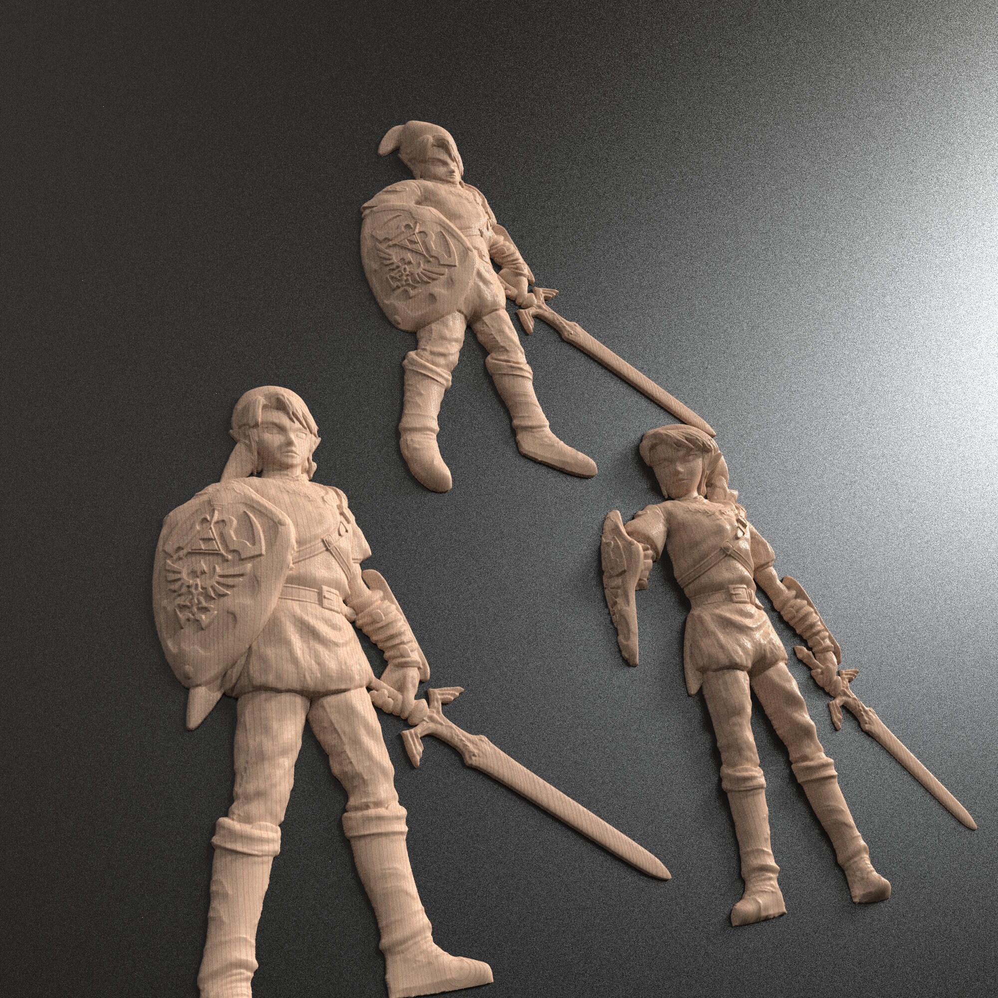 3 Pcs. 3D Relief STL Files for CNC Carving - Etsy