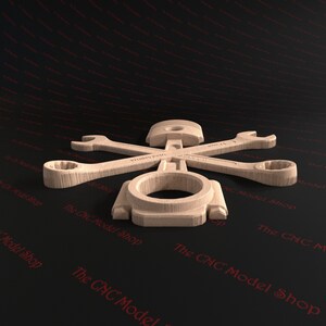 Piston X Wrenches, 3D Relief STL File for CNC Router Carving - Etsy