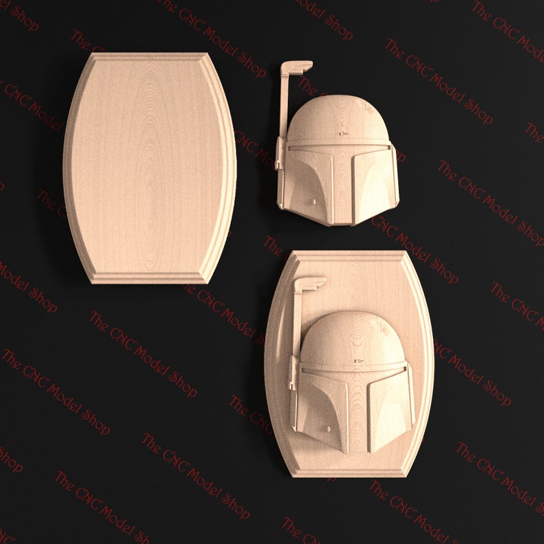 SW Heads-boba 3d Relief STL File for Cnc Router Carving - Etsy