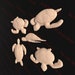3D Relief STL Files of a Sea Turtle (includes 5 Models) - Etsy