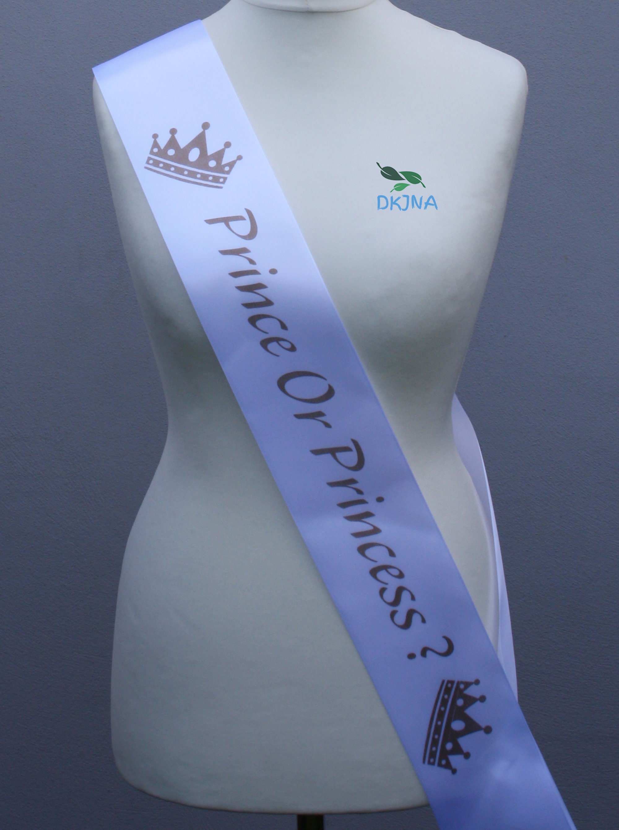 Gender Revel Sash Boy or Girl Growing a Prince/ Princess - Etsy UK