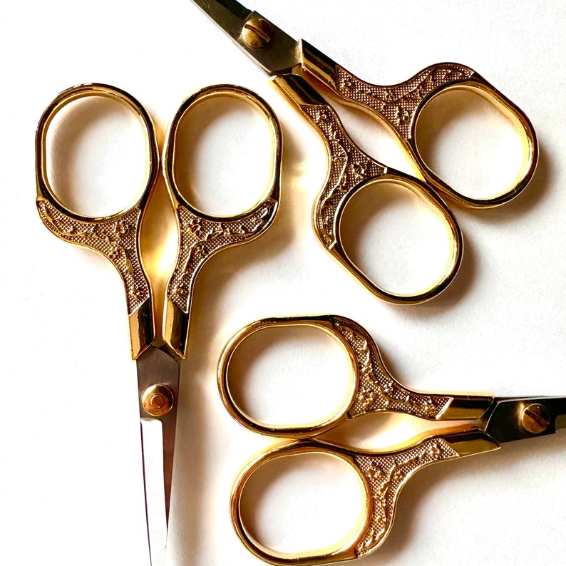 Gold Craft Scissors - Etsy