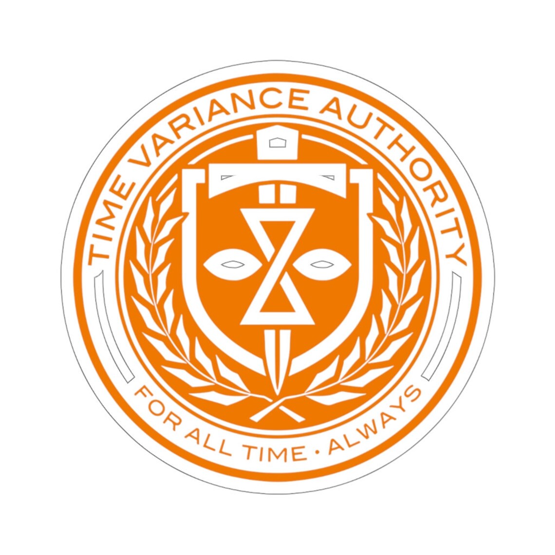 Marvel Loki TVA Time Variance Authority Logo Sticker Tom | Etsy