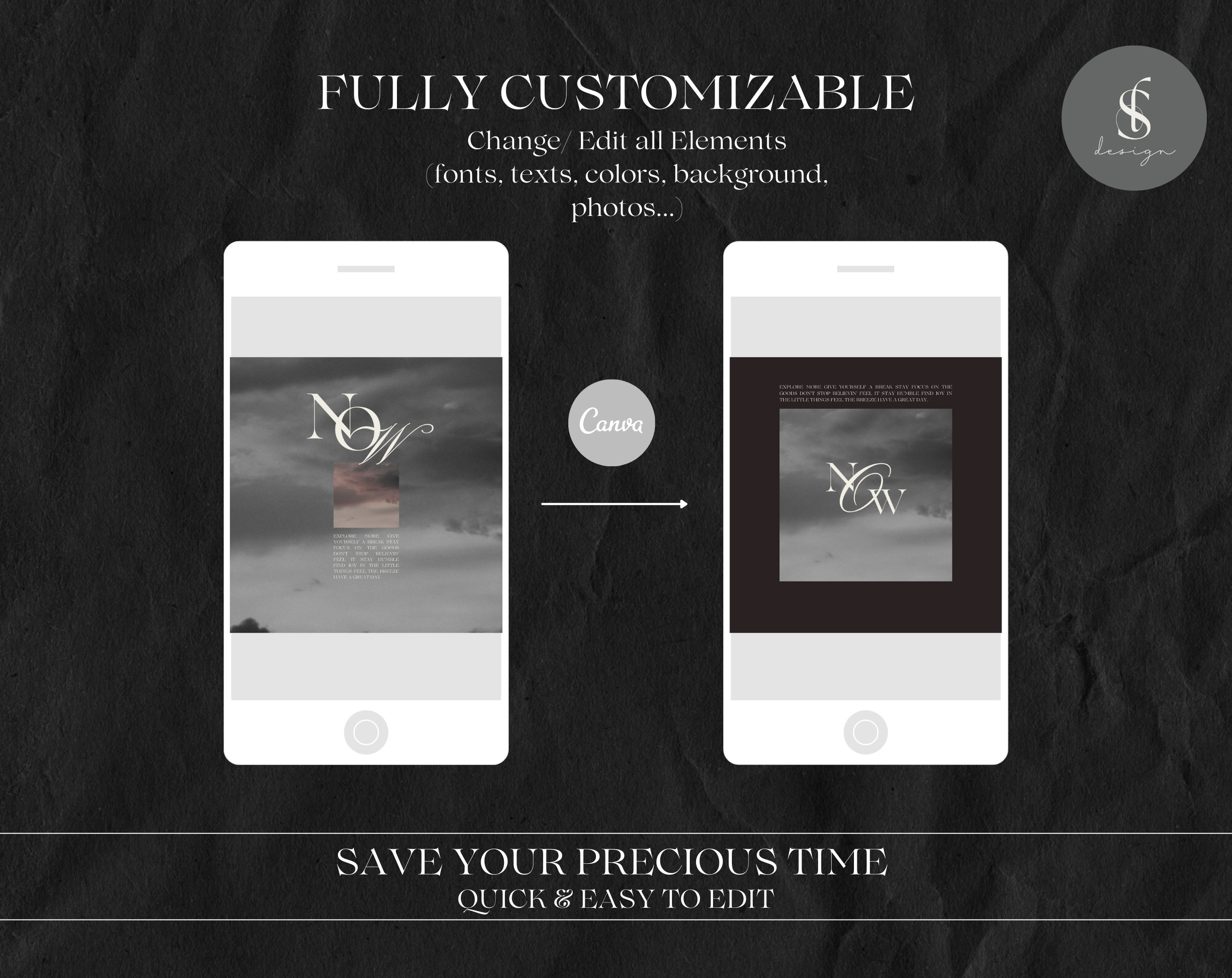 75 Modern Instagram Post Templates Professional Instagram - Etsy Canada