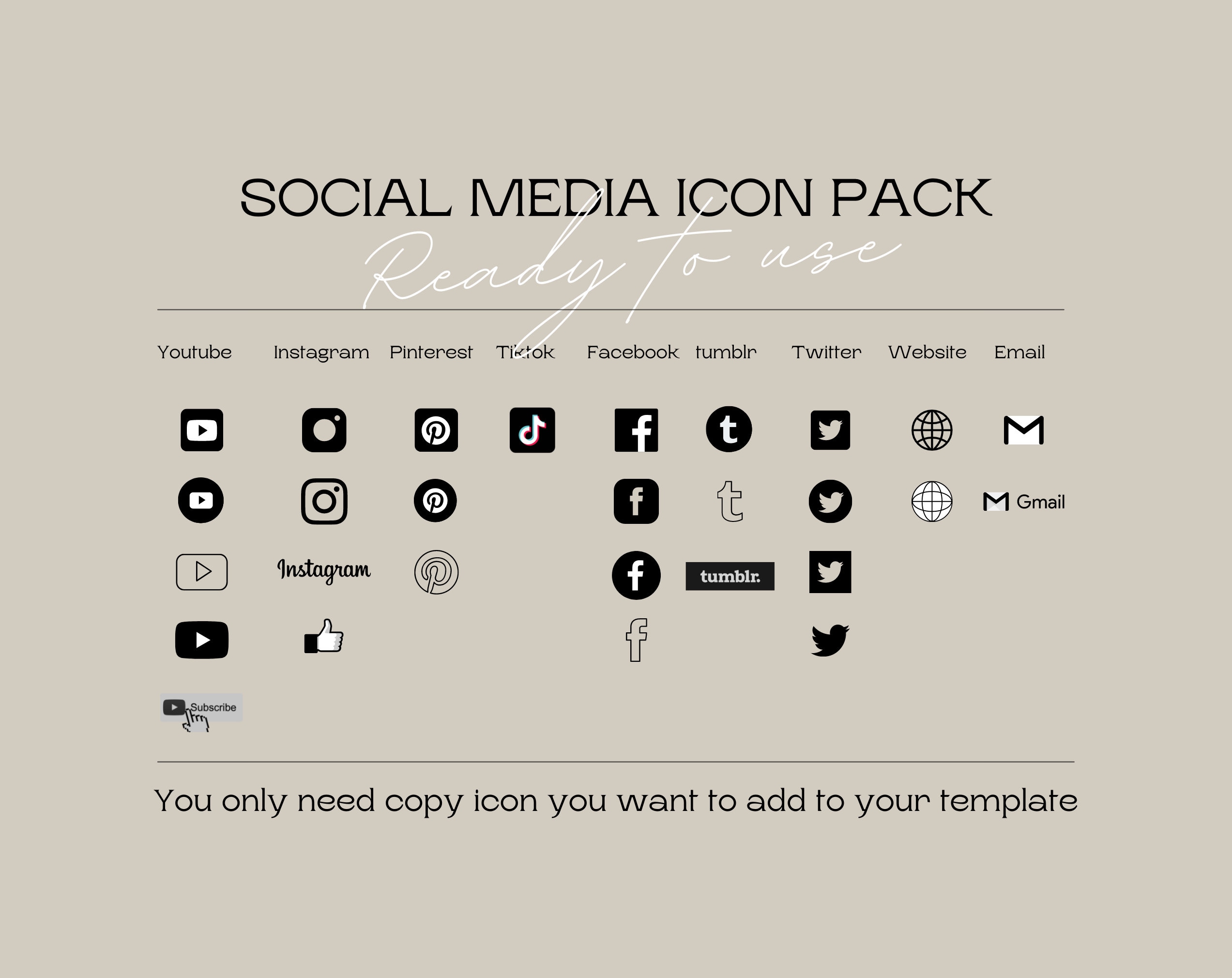 02 Modern | Minimal Gmail Email Signature Design Template, Email ...