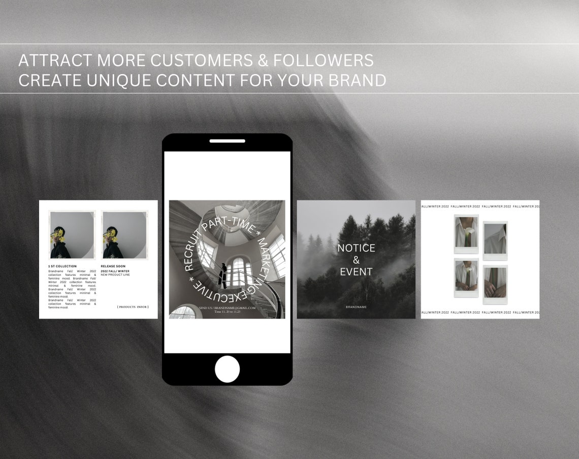 40 Minimalist & Modern Instagram Post Templates I Canva Instagram ...