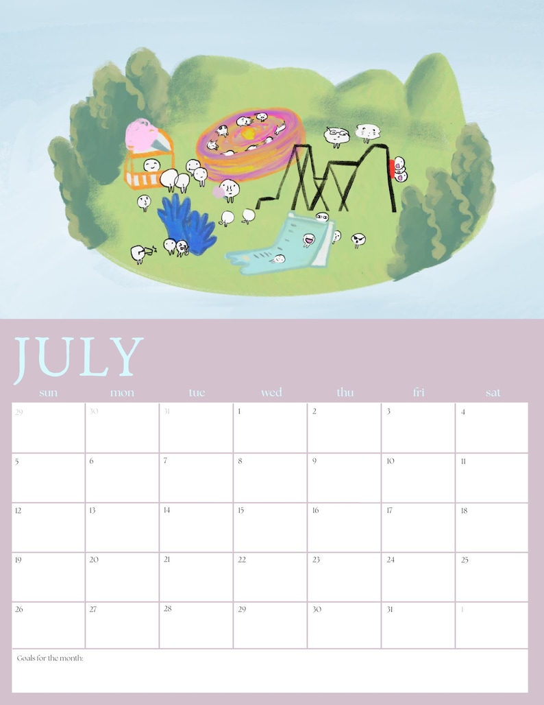 Biology Grad Student Calendar 2026 | STEM Life Printable Research Wall ...