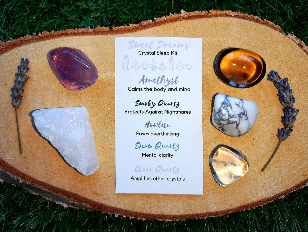 Crystal Sleep Set / Sweet Dreams Crystals Sleep Kit / Ethically Sourced ...