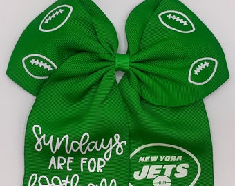 Nfl Team Hair Bows - Etsy