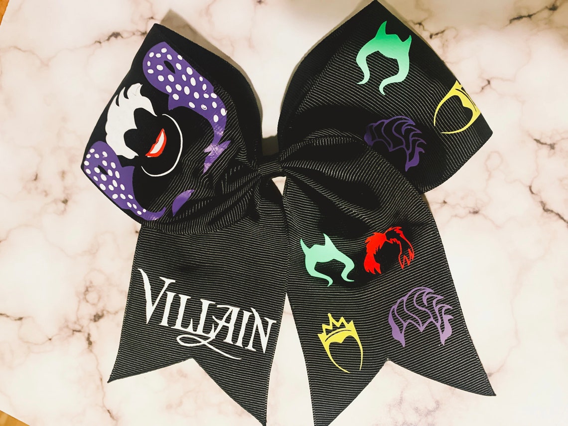 Custom Disney Themed Hair Bow / Disney Inspired Hair Bow / | Etsy