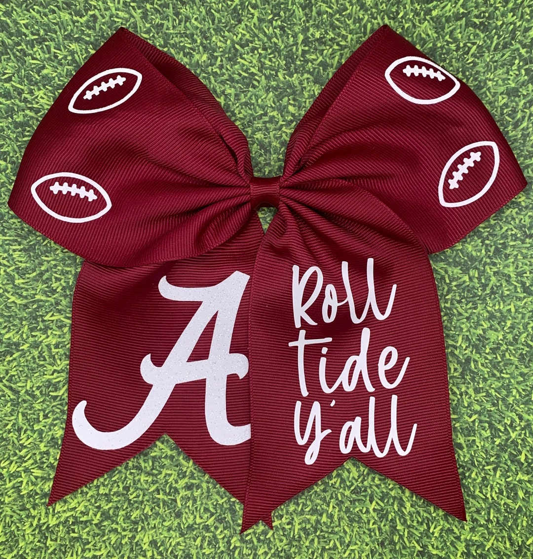 University of Alabama Team Hair Bow/ College Team/ Personalized College ...