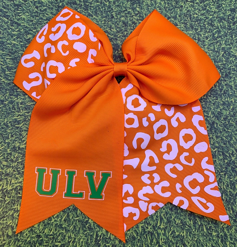 Custom College Team Hair Bow/ College Sport /personalized - Etsy