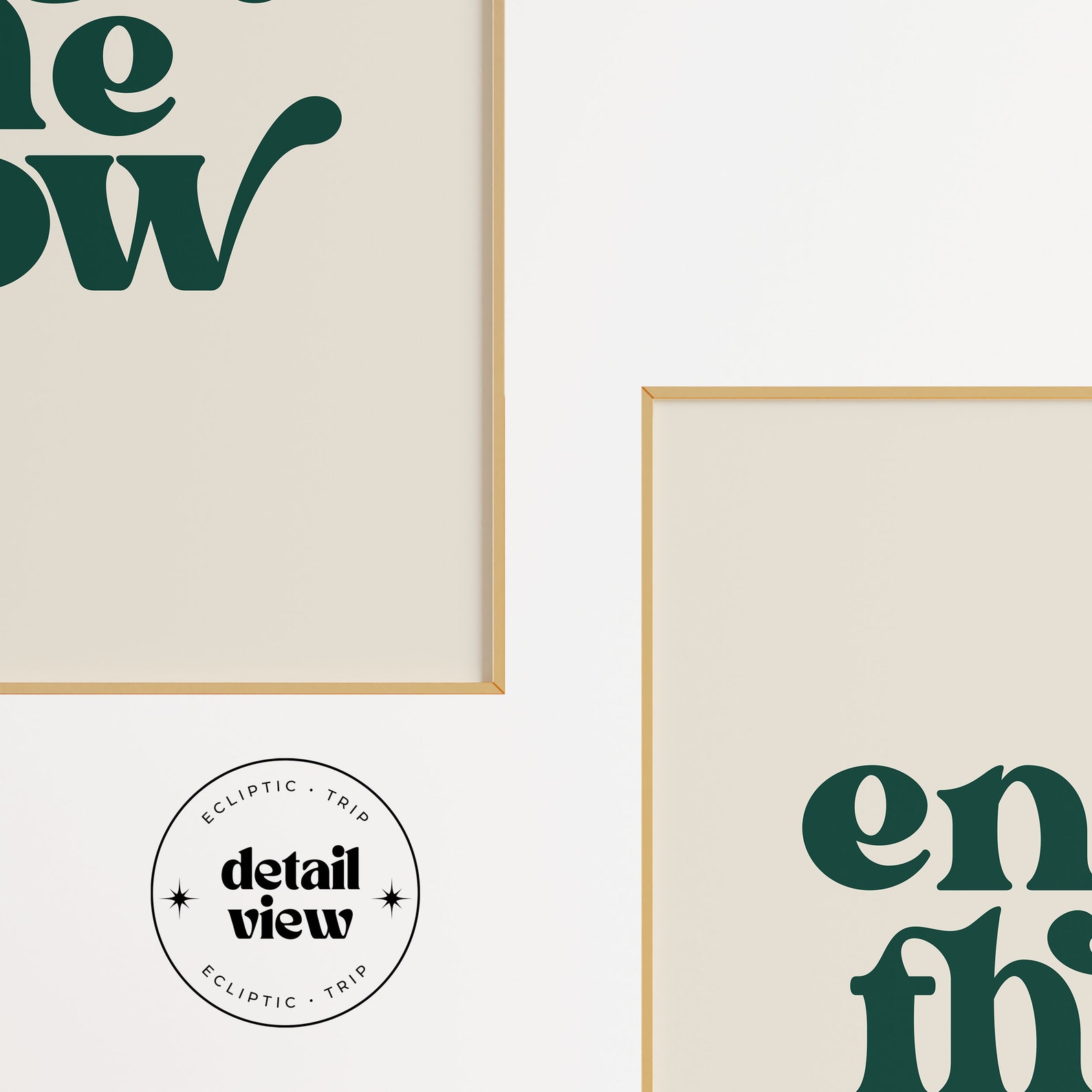 DIGITAL DOWNLOAD enjoy the Now Typography - Etsy