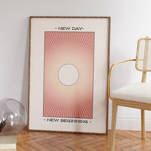 DIGITAL DOWNLOAD new Day New Beginning Art Print, Inspirational ...