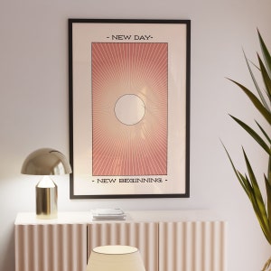 DIGITAL DOWNLOAD new Day New Beginning Art Print, Inspirational ...