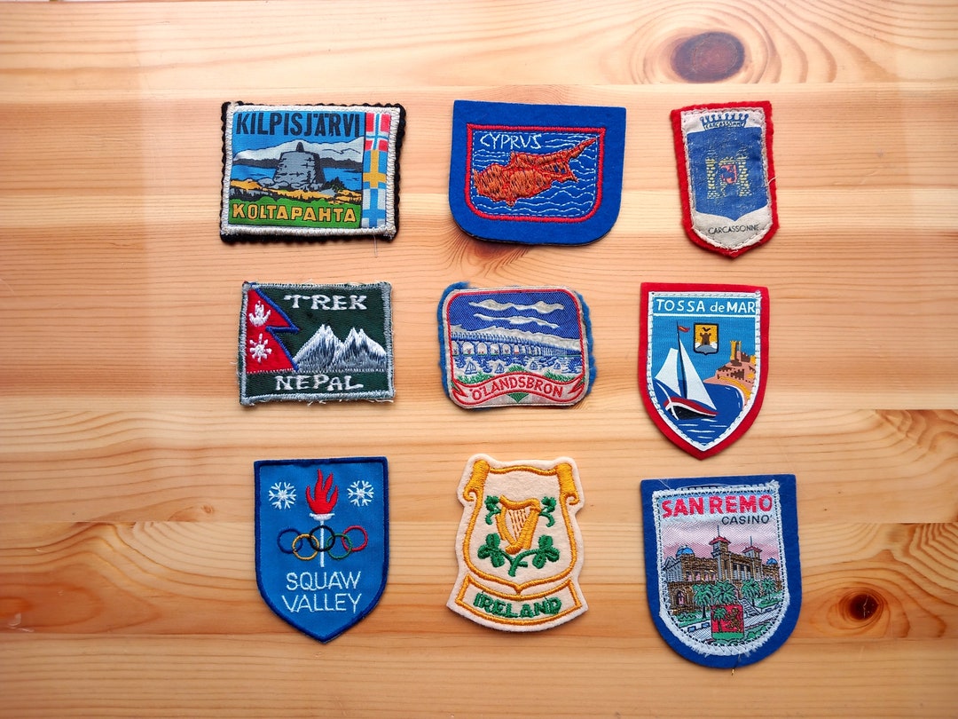 Vintage Travel Patch - Etsy