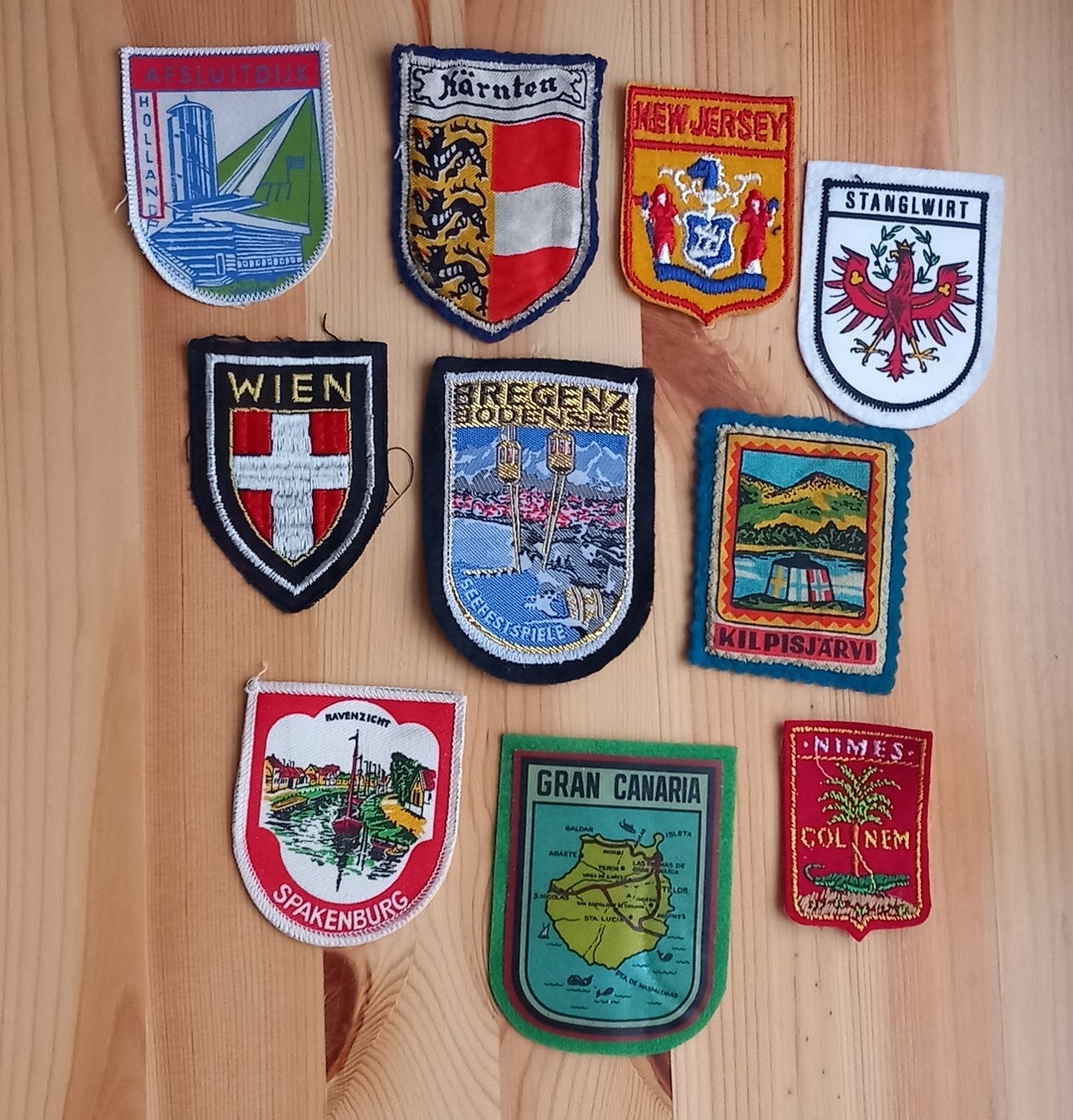 Vintage Travel Patch - Etsy