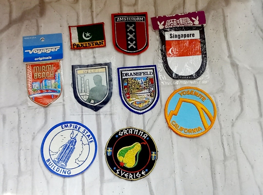 Vintage Travel Patch - Etsy