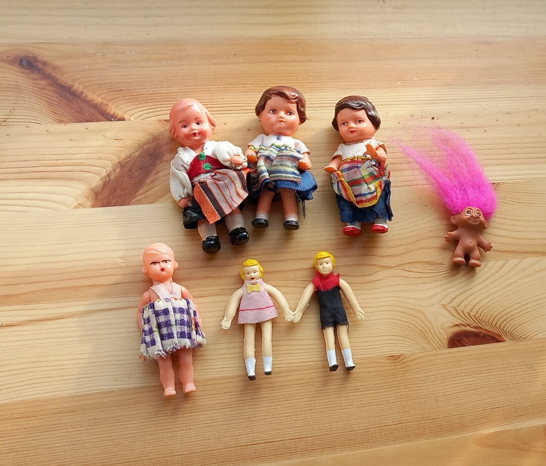 Vintage Small Doll - Etsy