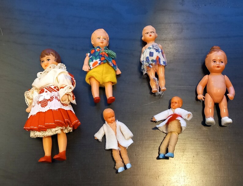 Vintage Small Doll - Etsy