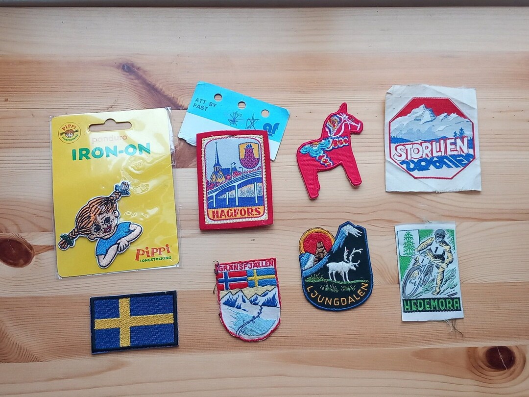 Vintage Sweden Patch - Etsy
