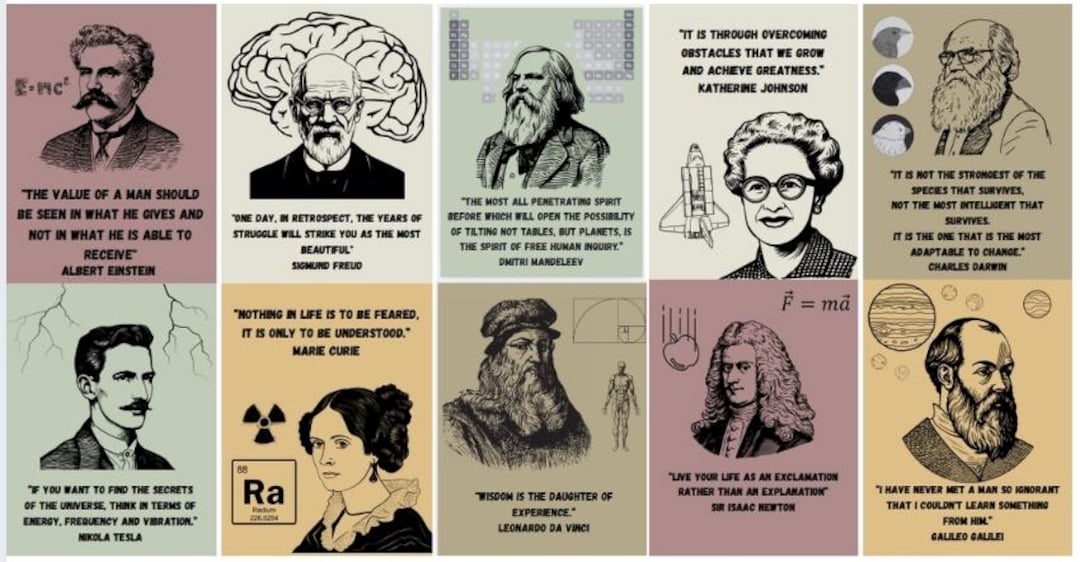 Inspirational Scientists | Greatest Scientists of All Time | Science ...