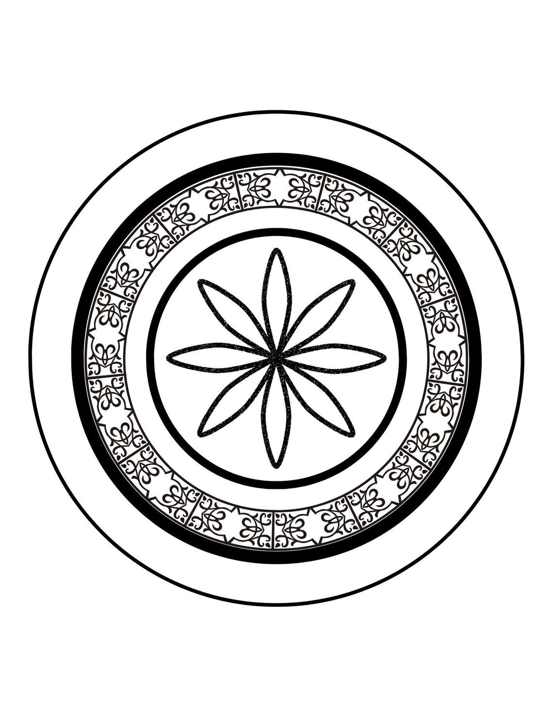 32 Mandala Coloring Pages Packet | Yoga Activity | Fine Motor Skill ...