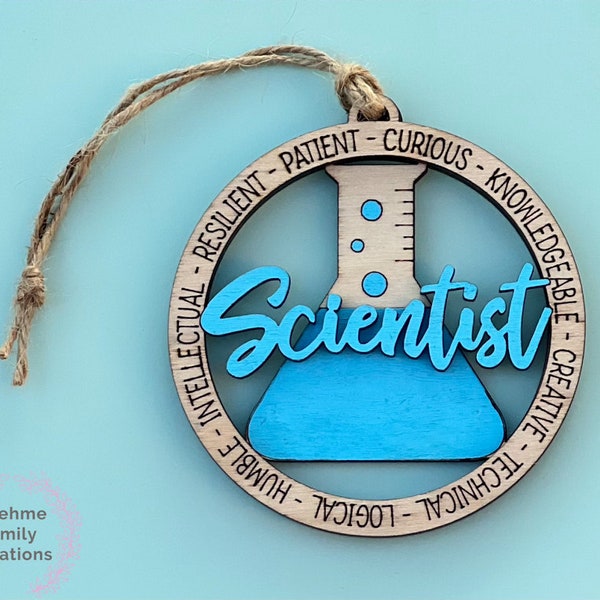 Science Ornament - Etsy