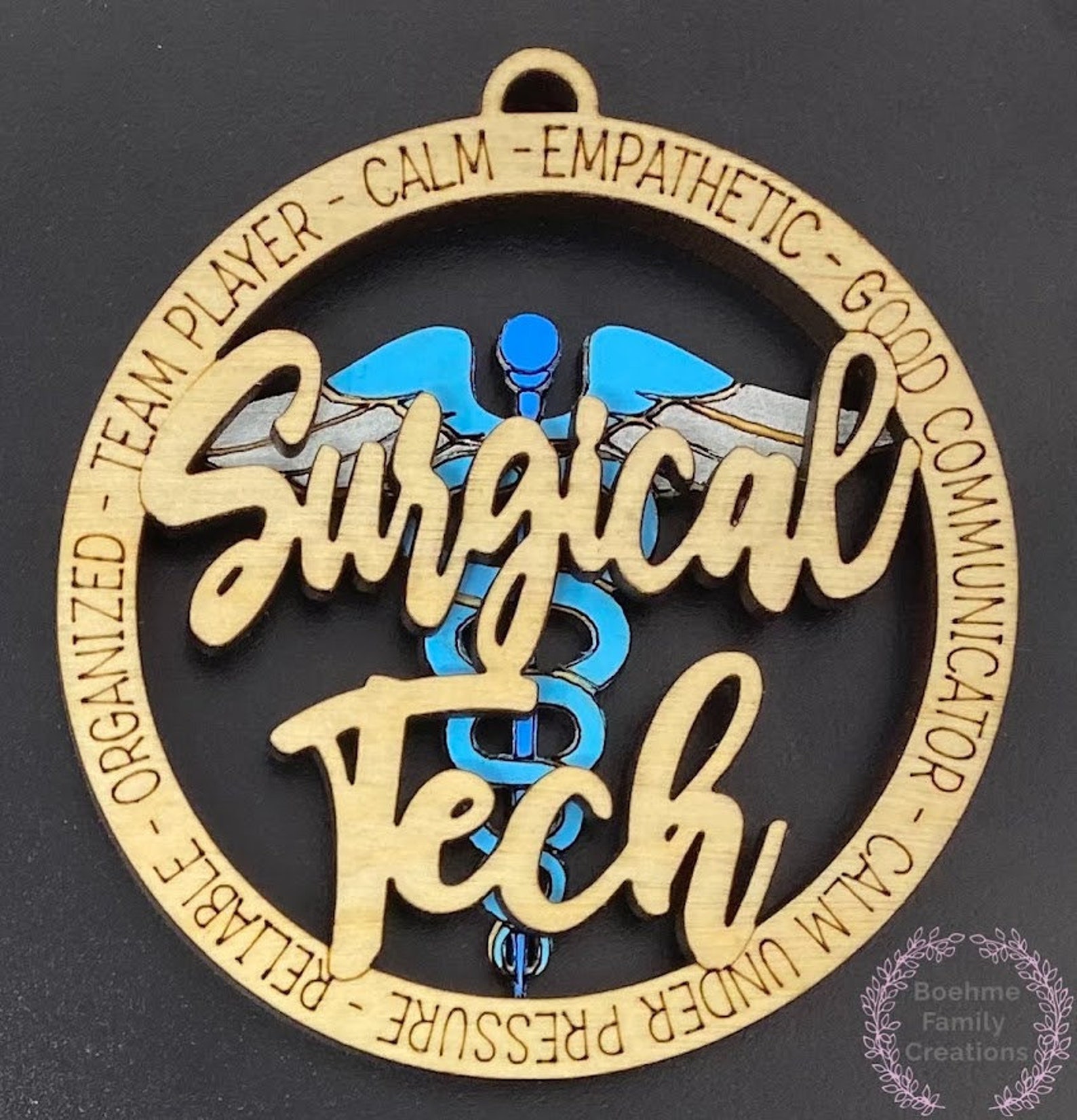 Surgical Tech Ornament, Technician, Medical, Hero, Front Line, Car ...
