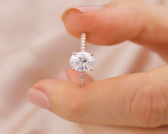 2 Ct Lab Diamond - Etsy