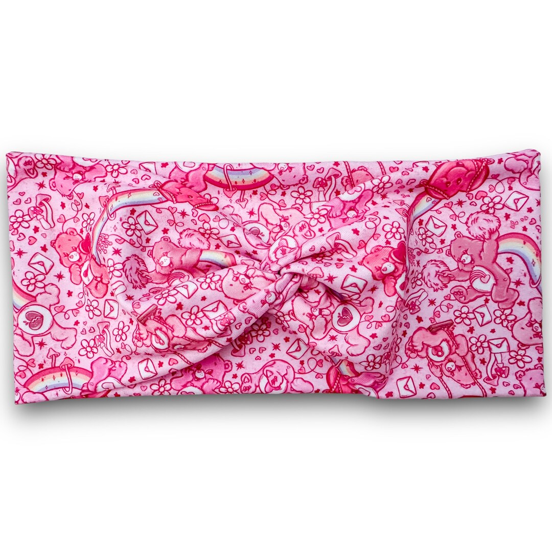 Care Bears Floral Rainbows Twist Headband Valentines Headband - Etsy