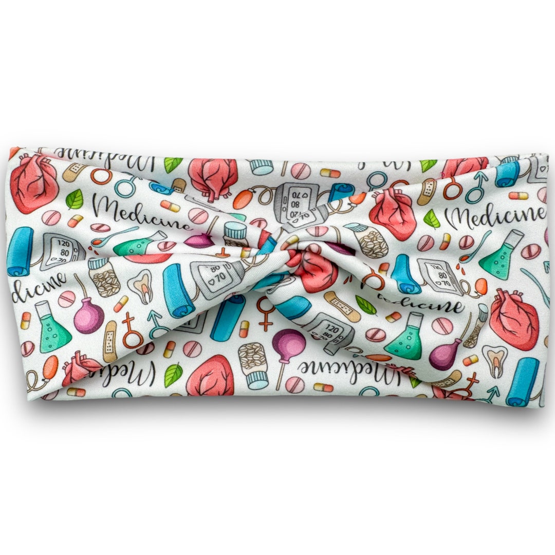 Medicine 3D Twist Headband Medical Headband Gift for Nurses/doctors - Etsy