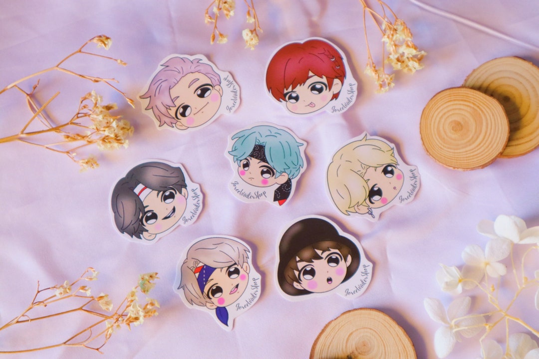 Bts Stikers for Decor. BTS Stickers for Bullet Journal. Bangtan Boys ...
