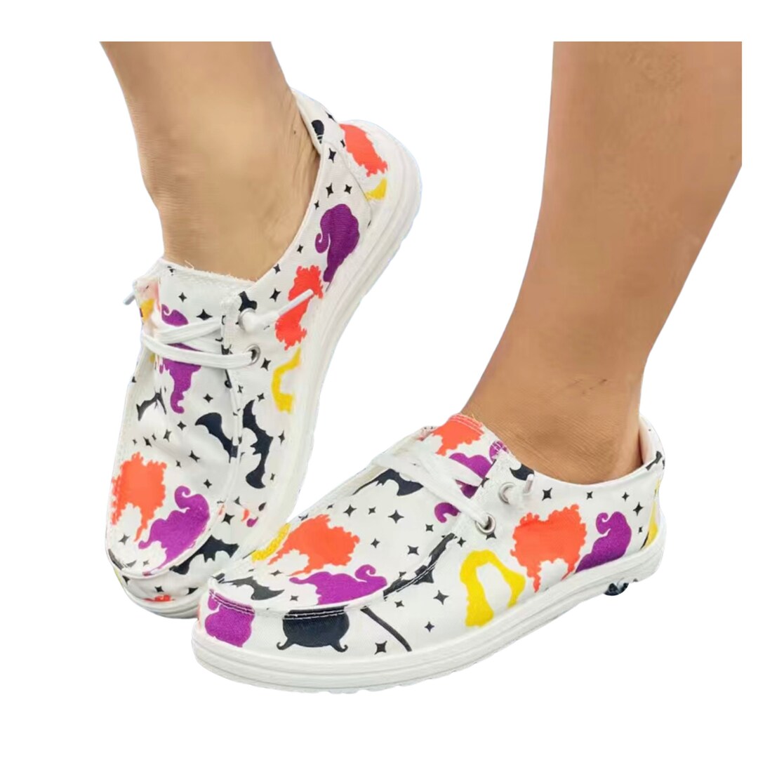 Hocus Pocus Canvas Shoes - Etsy