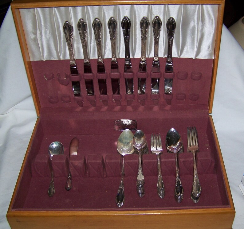 1881 Rogers Onedia Ltd. Enchantment Pattern Silverware - Etsy