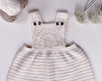 Crochet Pinafore Pattern - Etsy