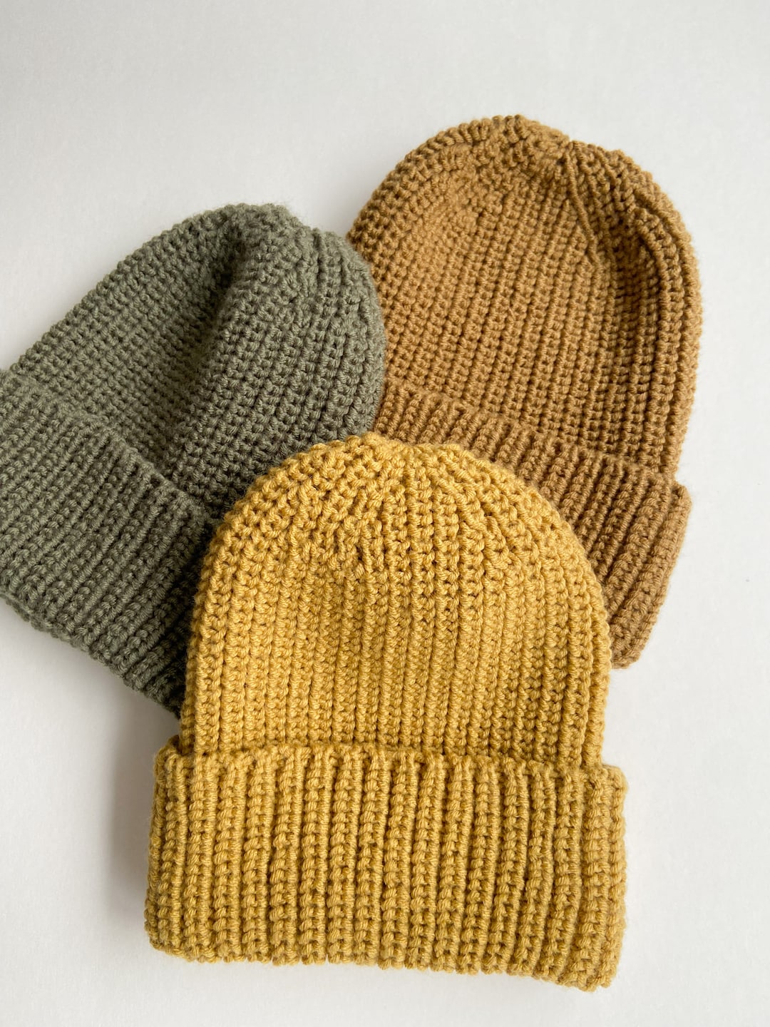 Kitting Pattern | Reversible Ribbed Knit Hat Pattern | Baby, Child ...
