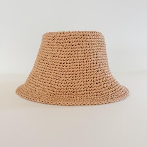 CROCHET PATTERN | Raffia Bucket Hat - 2-in-1 Design for Sun Hat and ...