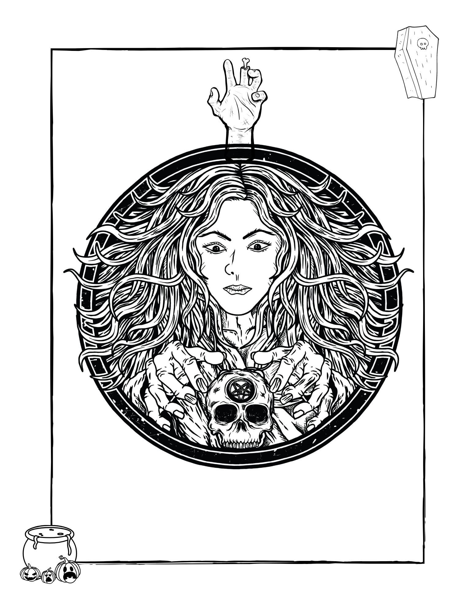 Morbid Coloring Pages Coloring Pages