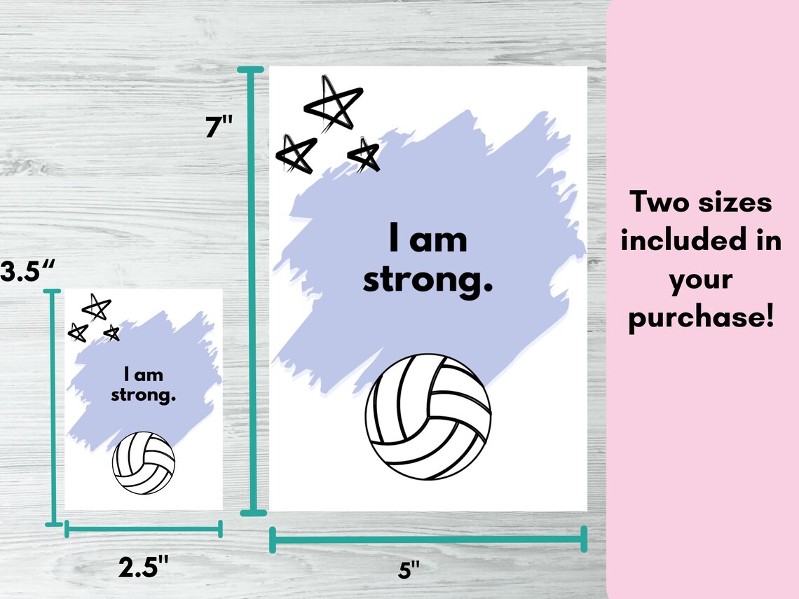 Affirmation Cards Printable Sports Printable Affirmations for Kids ...