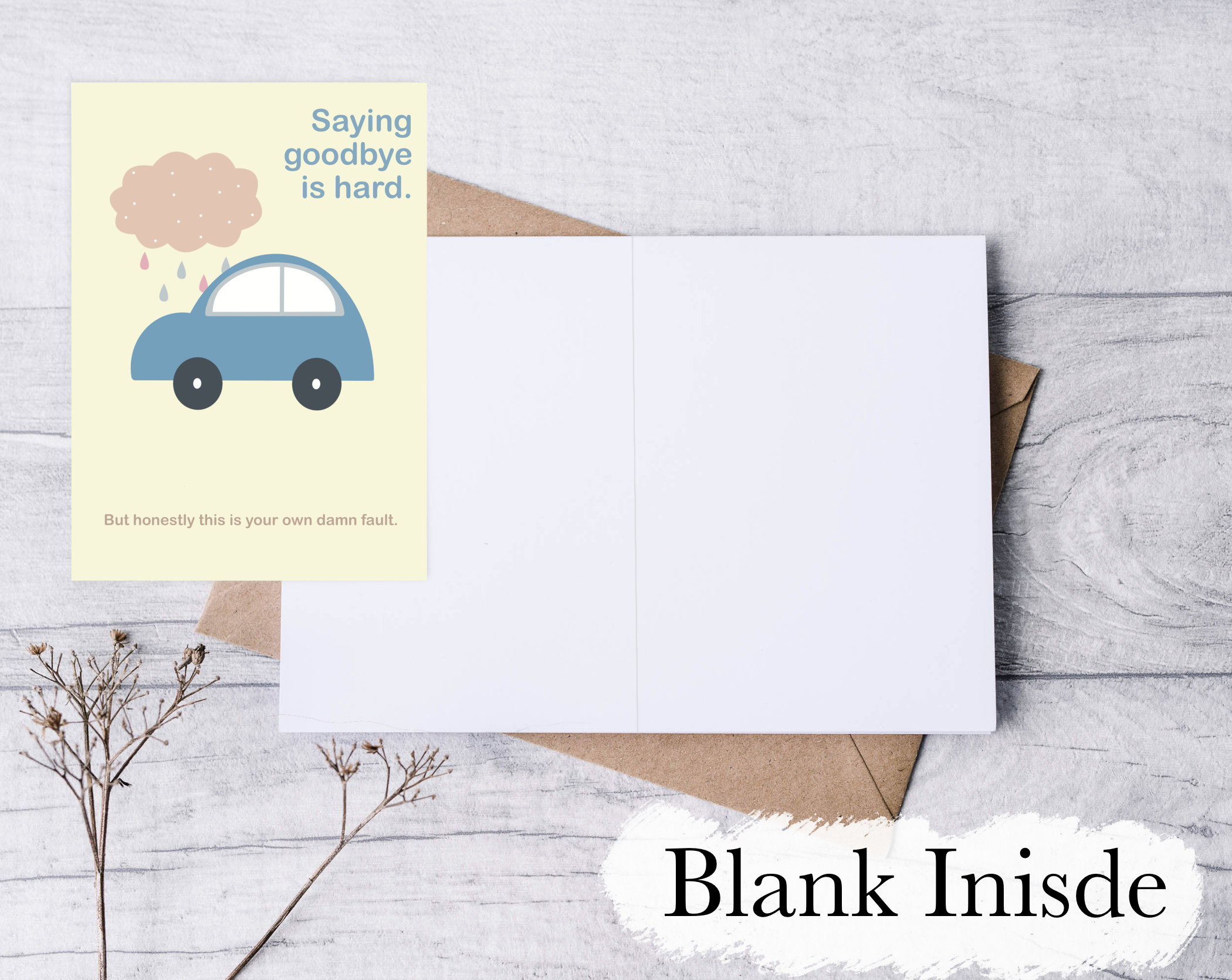 Printable Funny Goodbye Card | Going Away or Moving - Etsy