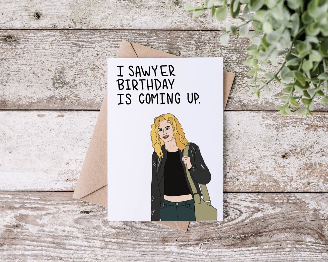 Printable One Tree Hill Birthday Card | Peyton Sawyer - Etsy