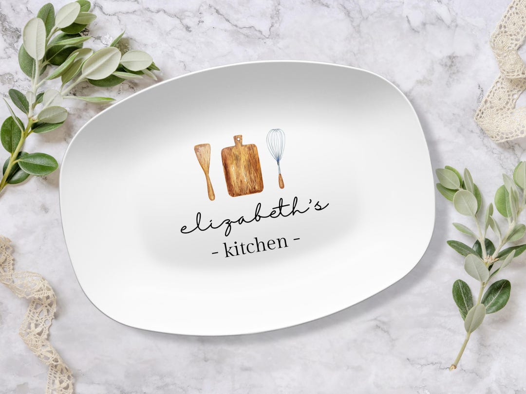 Personalized Platter for Mom or Grandma - Custom Kitchen Platter ...