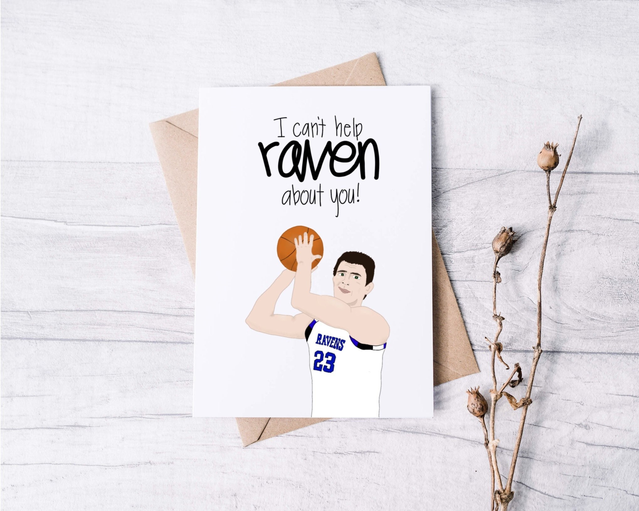 Printable One Tree Hill Greeting Card Nathan Scott - Etsy