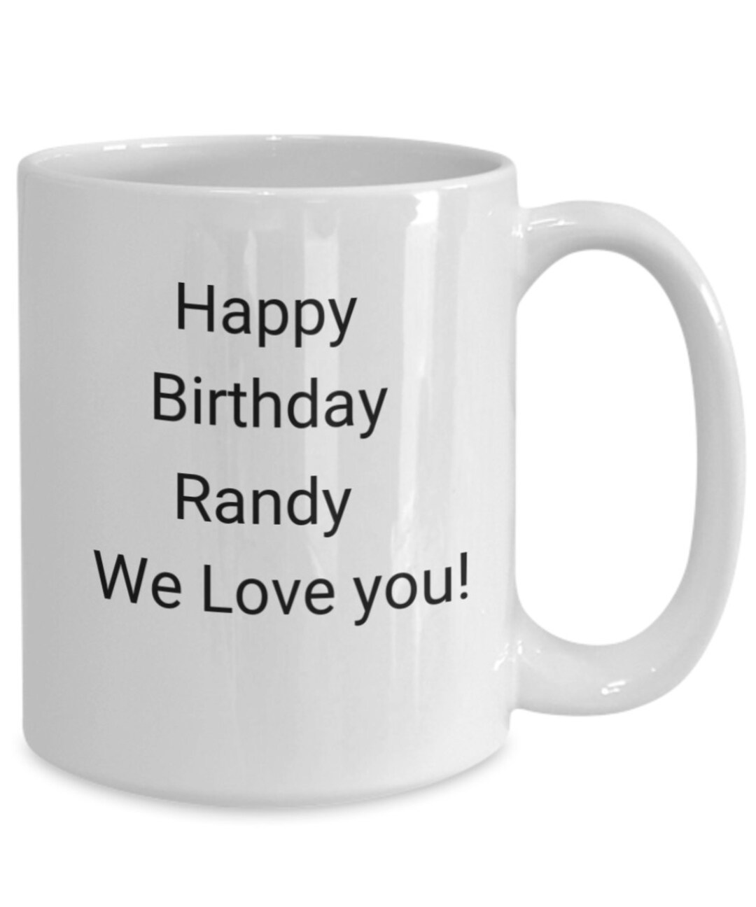 Happy Birthday, Randy, We Love You! - Etsy