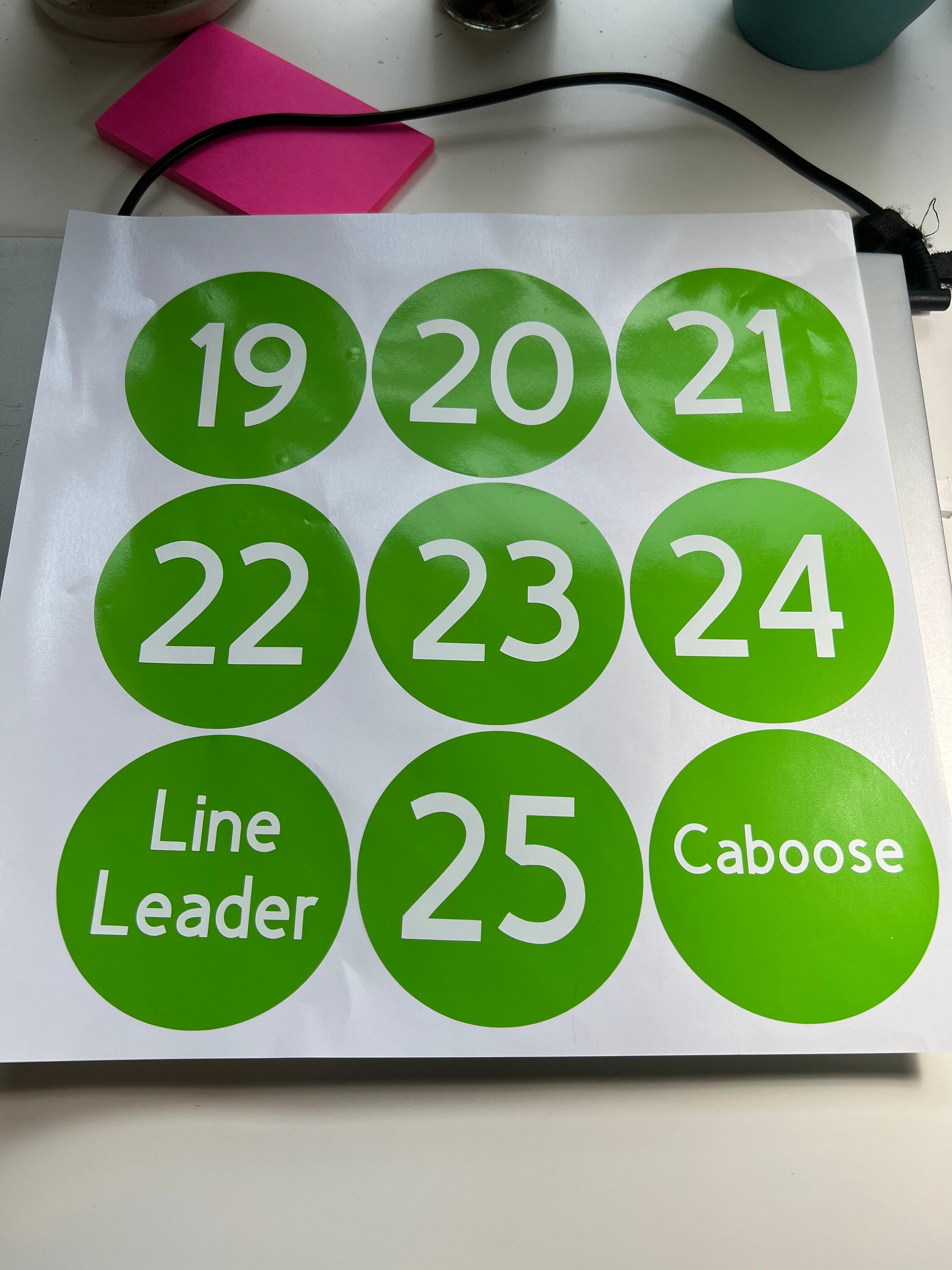 Line Leader And Caboose